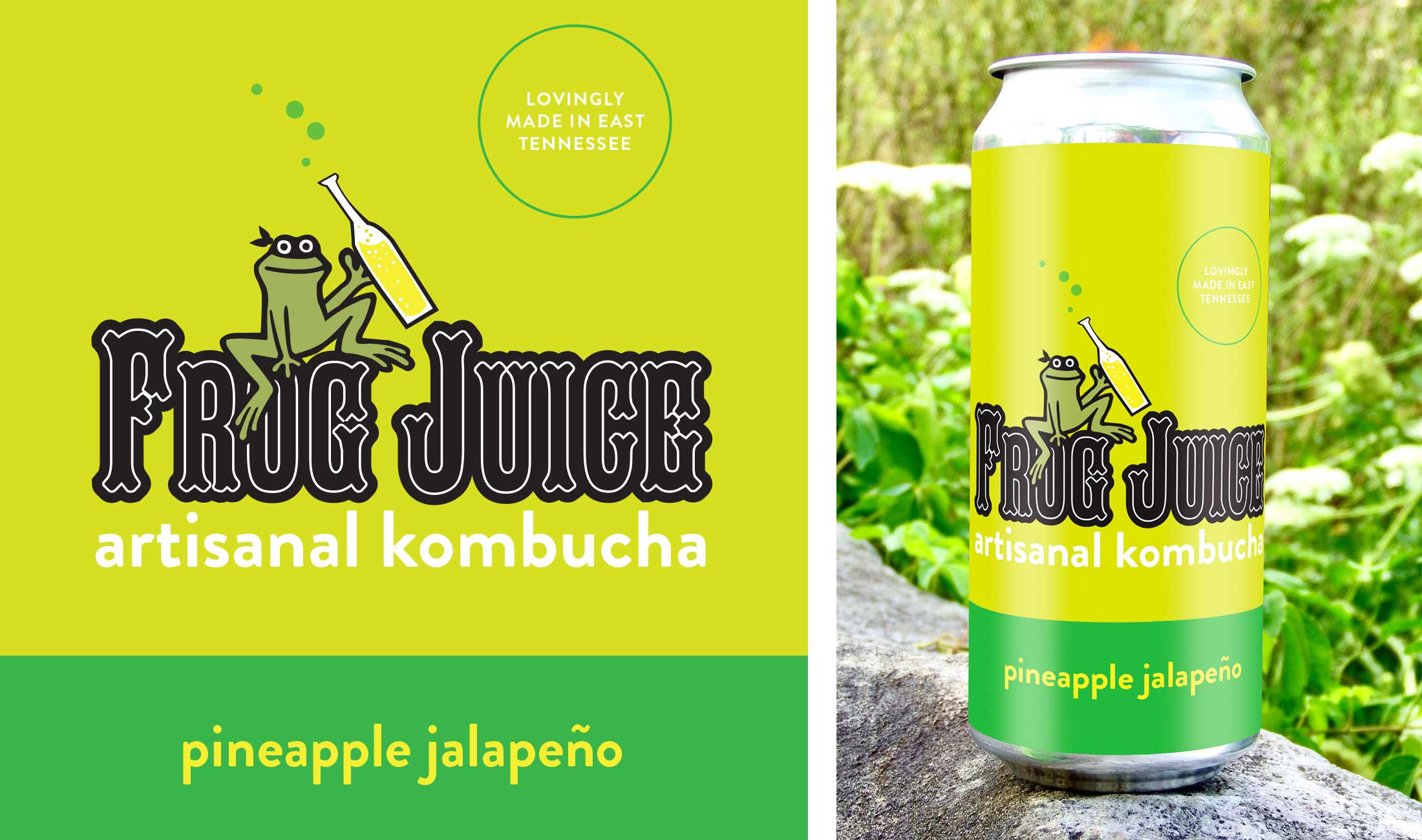 Pineapple Jalapeño | Frog Juice Kombucha